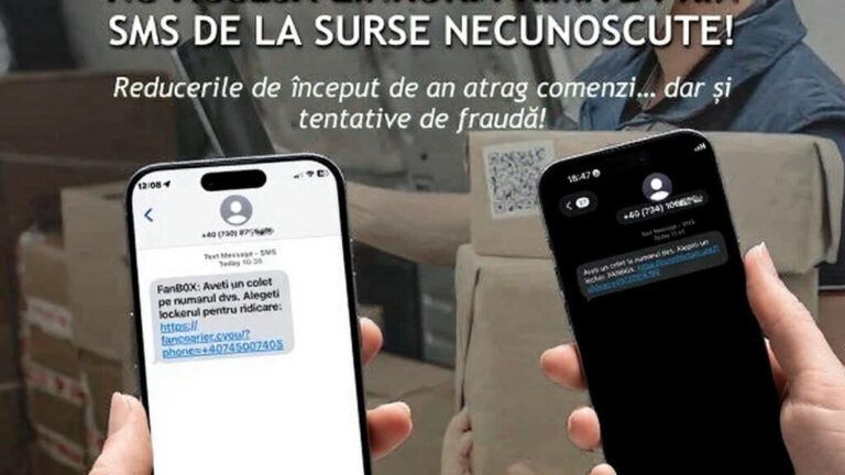 Fraudele prin SMS explodează în România. Avertismentul DNSC